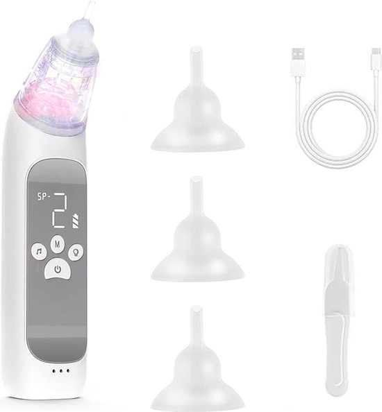 Elektrische neuszuiger Baby Kinderen Stofzuiger Neusreiniger USB ...