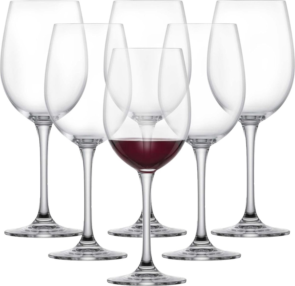 Verre à vin rouge Classico (lot de 6), verres en cristal classiques ...