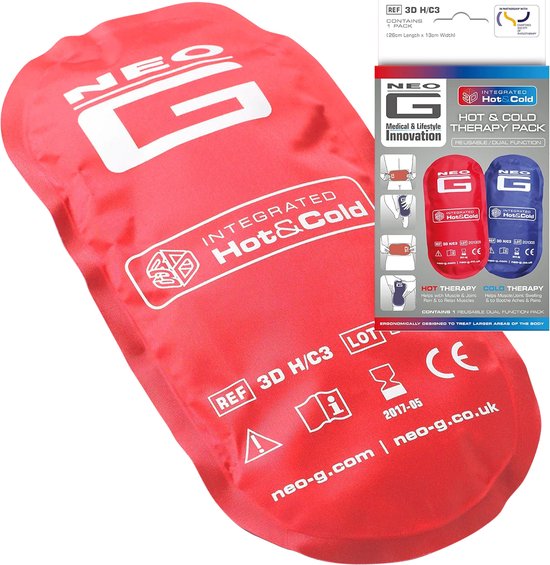 Neo G Kompres Warmte & Koude Therapie - 1 Hot/Cold Pack - Heat & Ice ...