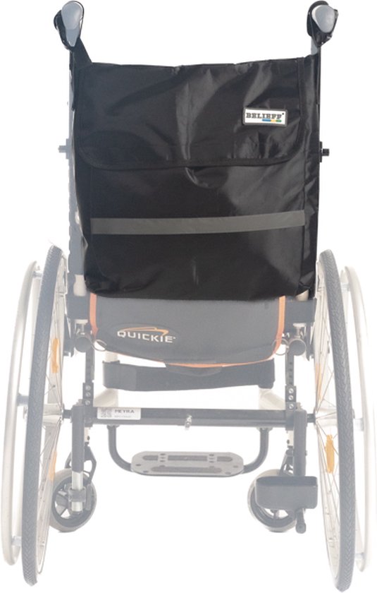 Belieff Rolstoeltas - Achterkant - Tas Rolstoel - Rolstoelaccessoires ...