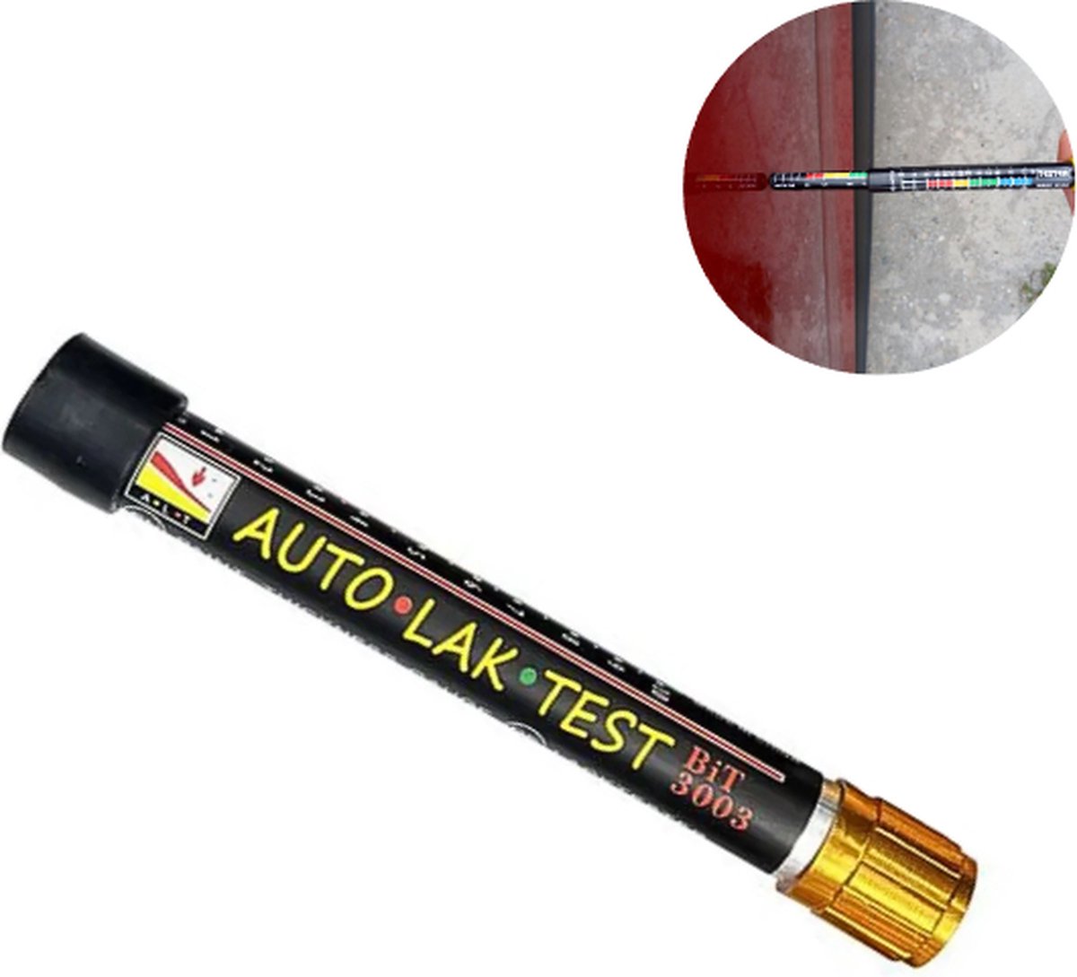 Lakdiktemeter - Auto laagdiktemeter - Auto laktester - Magnetische ...
