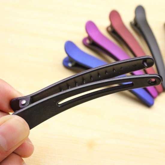 Haarclips, haarklemmen, matte haarspelden, kunststof haarklemmen,... | bol
