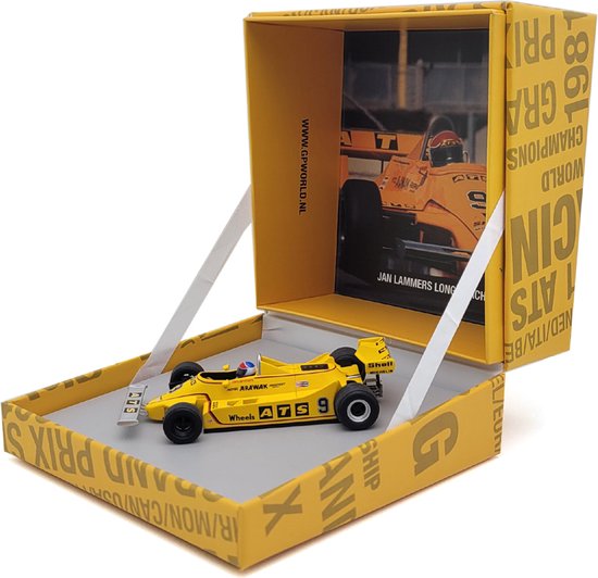 1981 Jan Lammers ATS D4 Long Beach GP - 1/43 Spark Models | bol