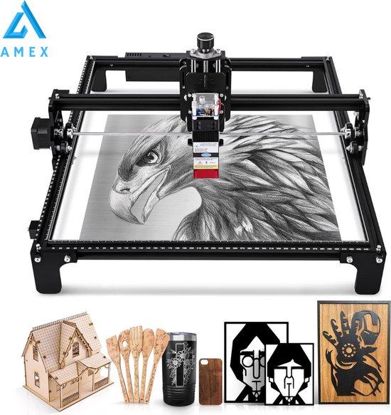 Amex Laser Graveermachine - Laser Cutter CNC Machine Voor Hout en ...
