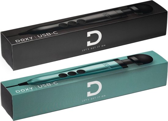 Doxy - 3 USB-C Wand Black | bol
