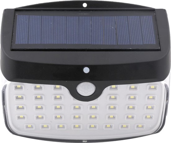 eZsolar LED solar wandlamp - Met bewegingssensor - 13.6x16x6 cm | bol