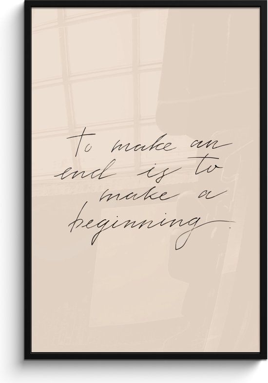 Fotolijst inclusief poster 80x120 cm - Spreuk - Foto in lijst quotes ...