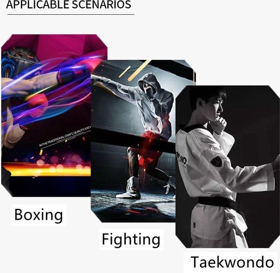 Kunstleer Stootkussen Boksen Pad Target Training Zandzak Sport Dummy ...