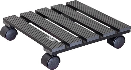 Plantenroller 29 x 29 x 8 cm voor buiten en binnen van FSC® Wood ...
