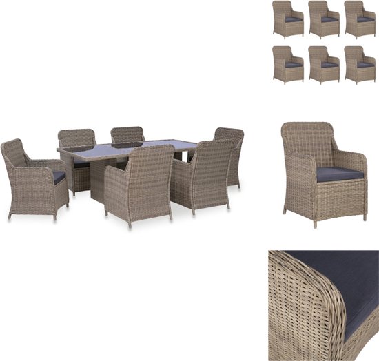 vidaXL Tuintafel En Stoel - Tuintafels En Stoelen - Tuintafel Set ...