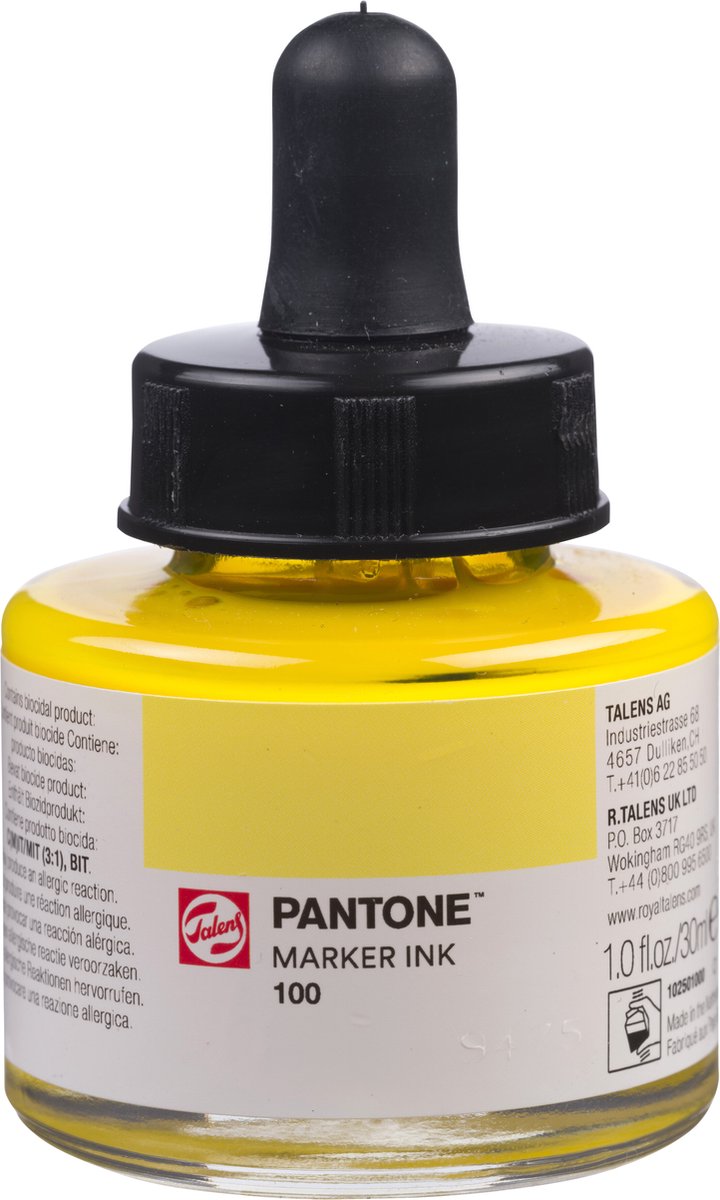 Talens | Pantone marker inkt 30 ml 100 | bol