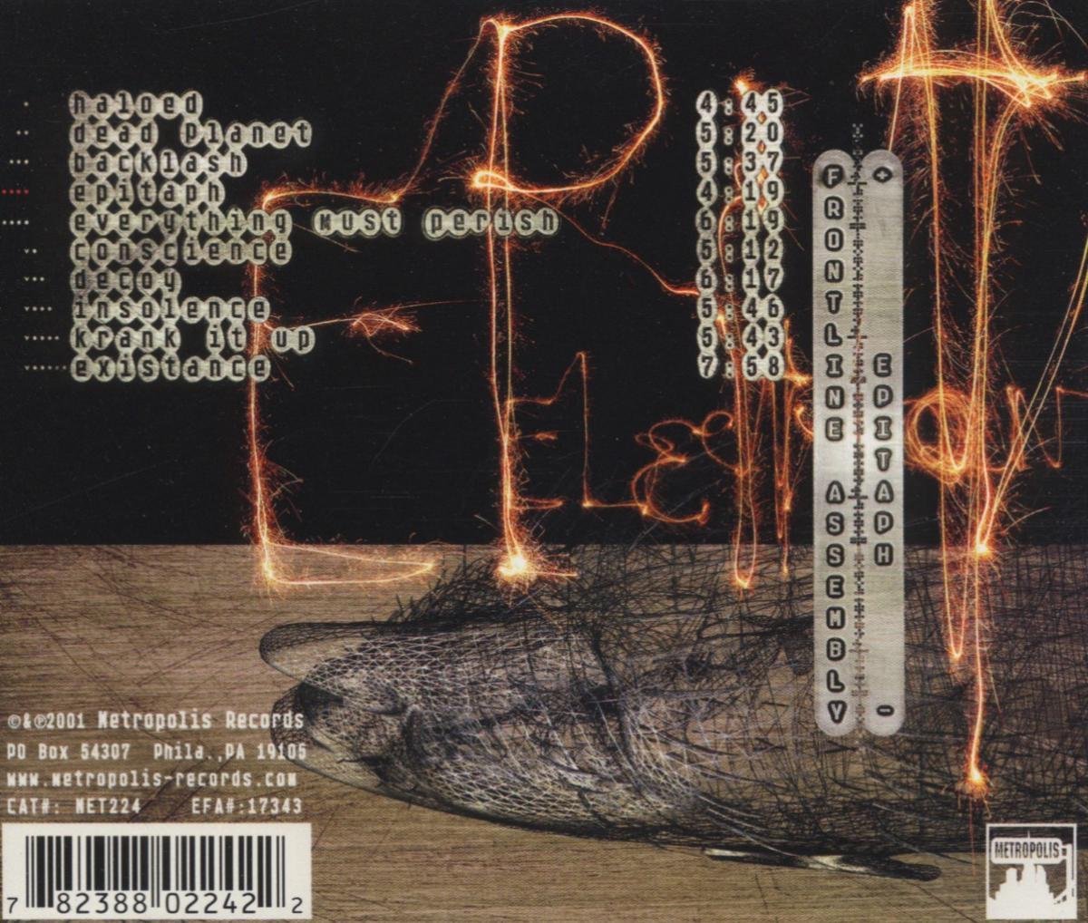 Epitaph, Front Line Assembly | CD (album) | Muziek | bol.com