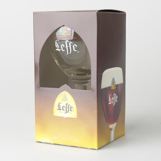 Leffe Bierglas - Op voet - 0.33 cl - 1 Stuk | bol