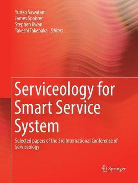 Serviceology for Smart Service System | 9784431567714 | Boeken | bol