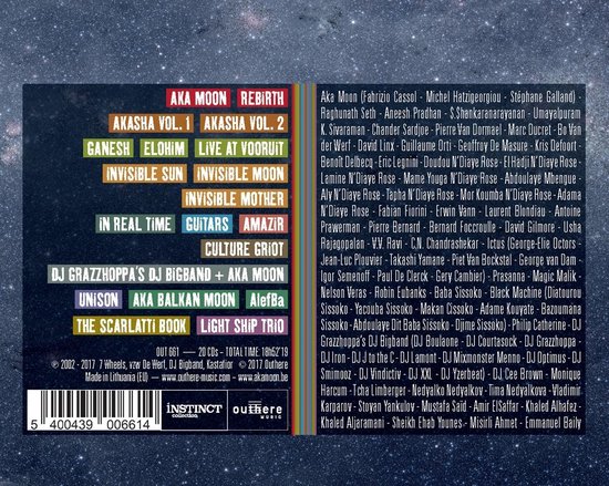 Aka Moon - Constellations Box (20 CD), Aka Moon | Muziek | bol
