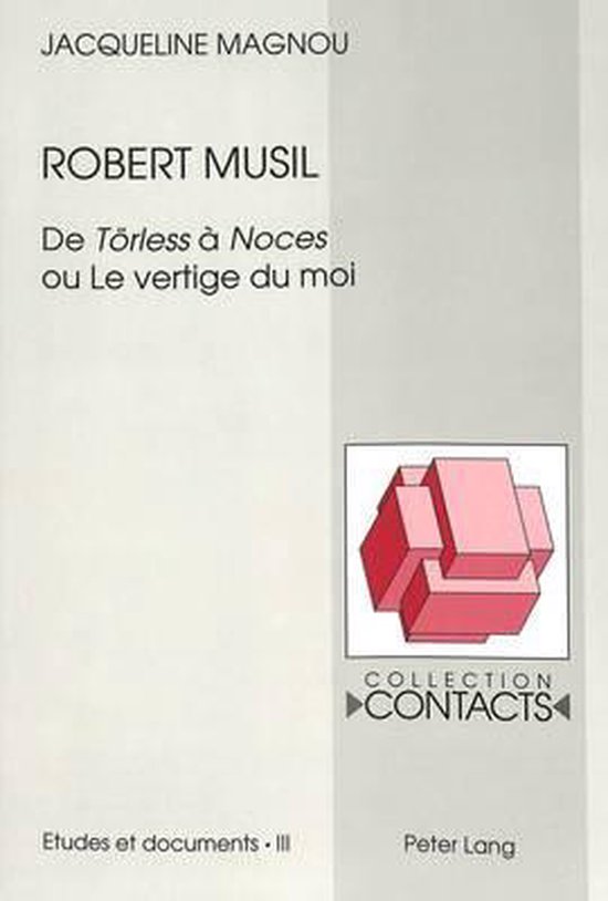 Robert Musil, Jacqueline Magnou, Magnou | 9783906754086 | Boeken | bol.com