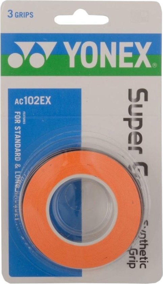 Yonex AC102 Super Grap overgrip – oranje | bol.com