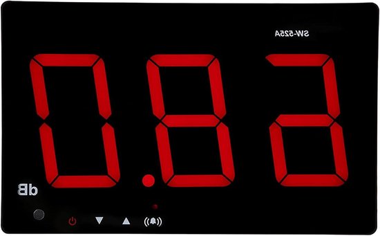Digital Sound Level Meter SW-525A Wall Mounted 30dB-130dB Decibel Meter ...