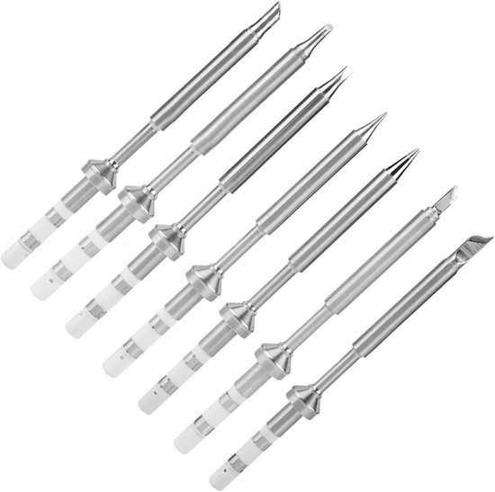 Soldering Iron Kit With Solder And Flux LCD Soldering Solder Tip Mini ...