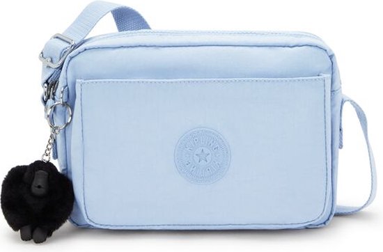 Kipling ABANU M Schoudertas - CLOUDY SKY BLUE | bol
