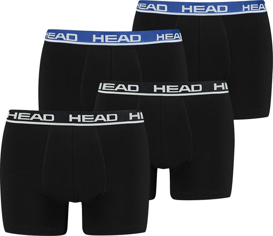 BOXERS Set van 4 hoofd-basisboxerbroeken voor heren, ondergoed ...
