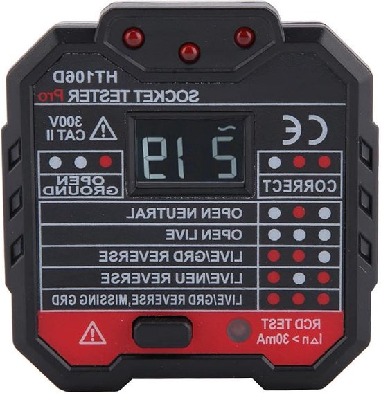 Electric Testeur Habotese Advanced Rcd Elektrische Socket Tester - Auto ... Electric Testeur Habotese Advanced Rcd Elektrische Socket Tester - Auto ...