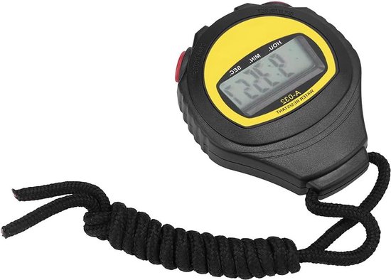 Digitale Sport-stopwatch met groot display - Tijdregistratie voor ...