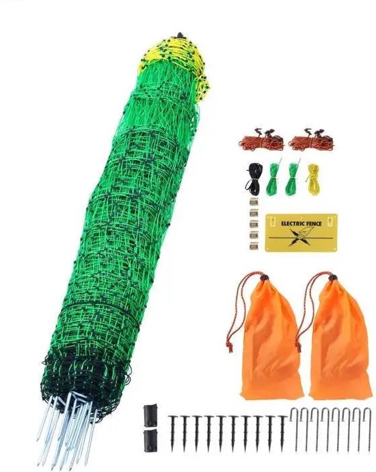 Elektrische afrastering - hekwerk - afrastering - tuinafrastering - 48 ...