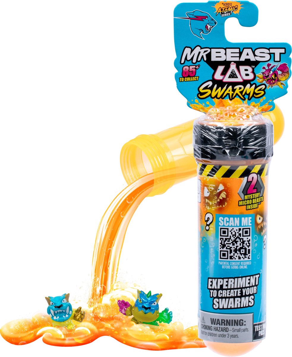 MrBeast Lab Swarms Atomic Serie 2-pack - Experimenteer en creëer 2 ...