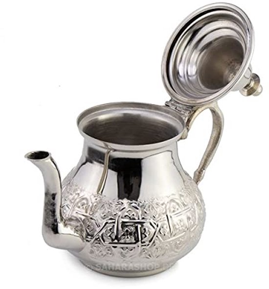 Marokkaanse theepot Barradi 750 ml, Oosterse theepot/theepot 0,75 l ...