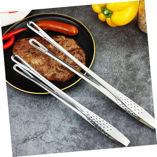 MAGICLULU Challah Brood 2 Stuks 304 Barbecue Tang Buffet Tong Kook Clip ...