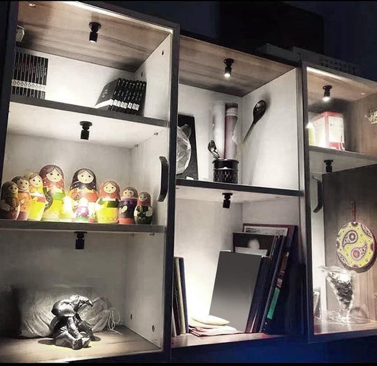 Spot Lights Indoor Dimbare LED Spot Light met 6.6 Voet Kabel Traploze ...