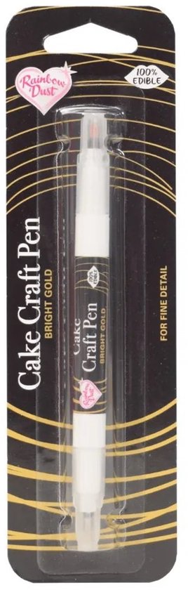 RD Cake Craft Pen - Bright Gold | bol