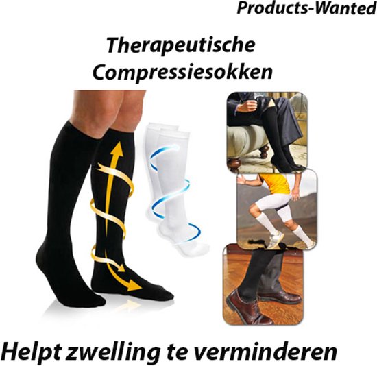 6-Paar Therapeutische Compressiesokken in Navy, Grijs en Zwart ( 36-41 ...