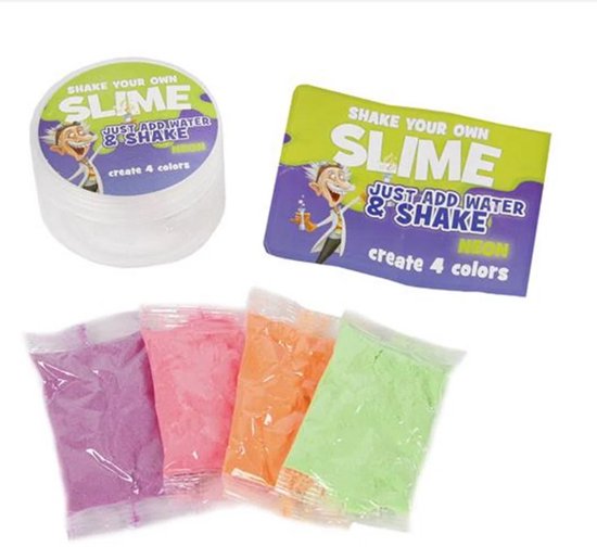 Professor Slime shake and make 4x slime | bol