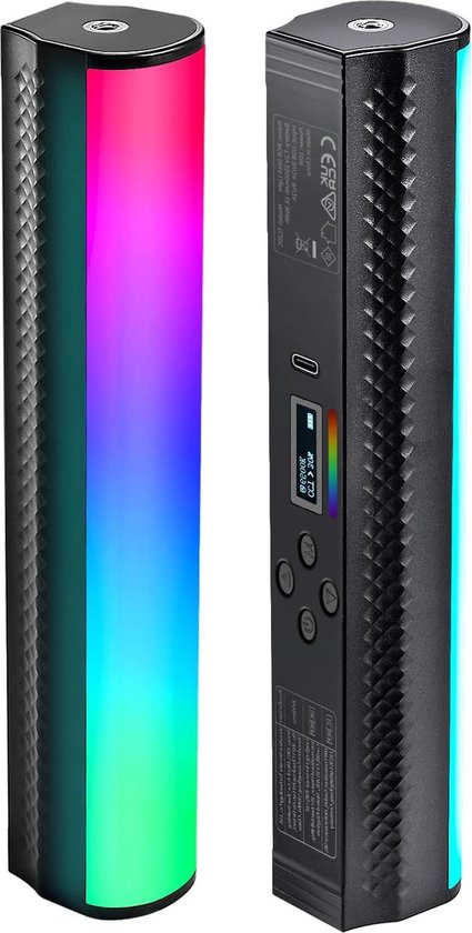 Handheld RGB Light Wand Magnetische Fotografie LED Buis Lichtbalk 2500K ...