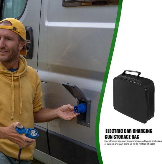 Jumper Cable Carry Bag for Electric Vehicles - Auto Tools Storage ...