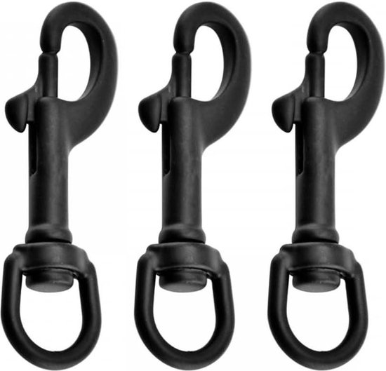 3 STKS Duiken Haak Dubbele Trigger Clips - 360 ° Draaibare Trigger ...