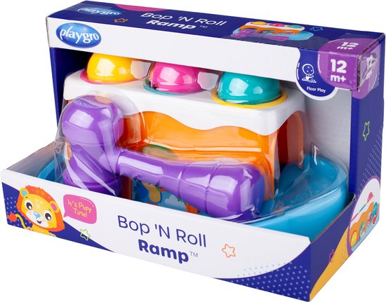 Playgro Bop 'N Roll Ramp - Activity-center - Baby Speelgoed met hamer ...