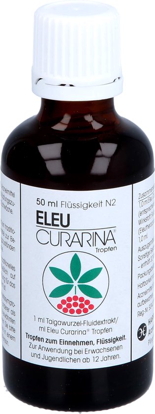 ELEU CURARINA Tropfen zum Einnehmen, 50 ml Lösung | bol