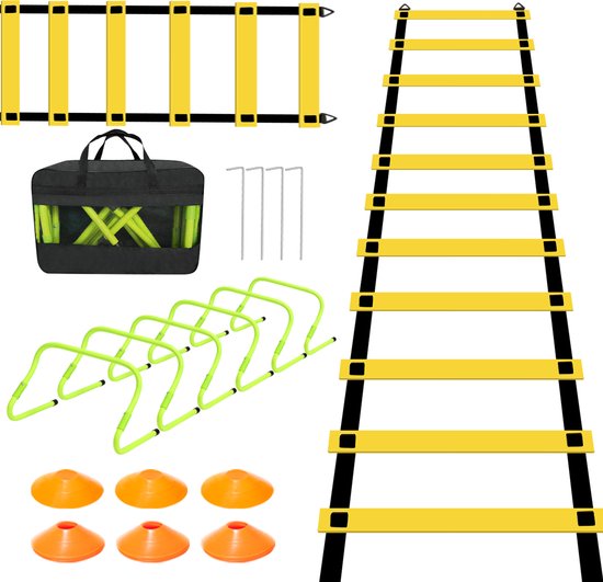 Agility Voor De Hond - 5 delig - Agility set - Hondentunnel - Slalom ...
