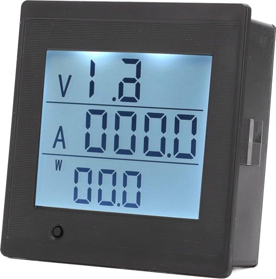 Digitale Elektriciteitsstroommeter met LCD-scherm en Alarmfunctie - DC ...