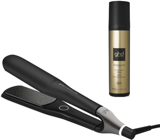ghd Chronos Max Styler Black + Heat Protect Styling Bodyguard 120ml | bol