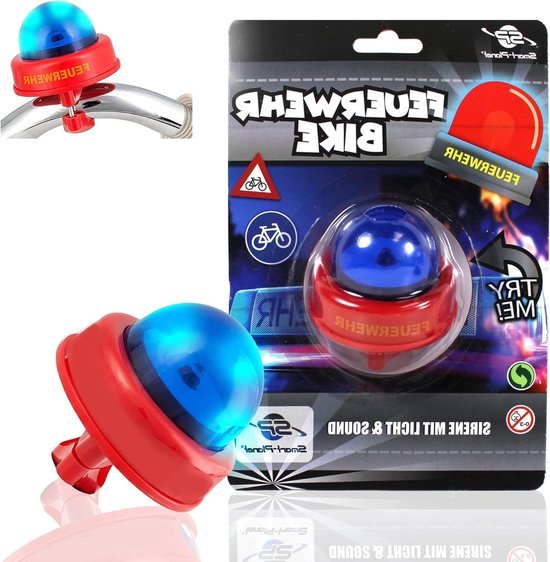 Toeter fiets - Smart Planet Fietssirene - brandweer - kinderen ...