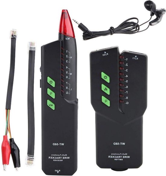 Netwerkkabeltester - Handheld Line Finder Kabelvinder WT-58D . | bol