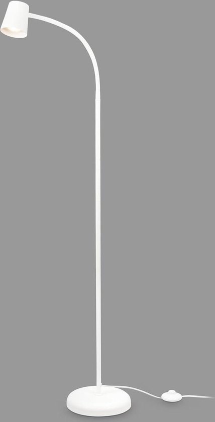 Elegante Staande Lamp - leeslamp, indirecte verlichting - 1 stuk - wit ...