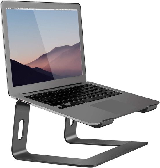 Aluminium laptop riser standaard - notebook computer standaard ...
