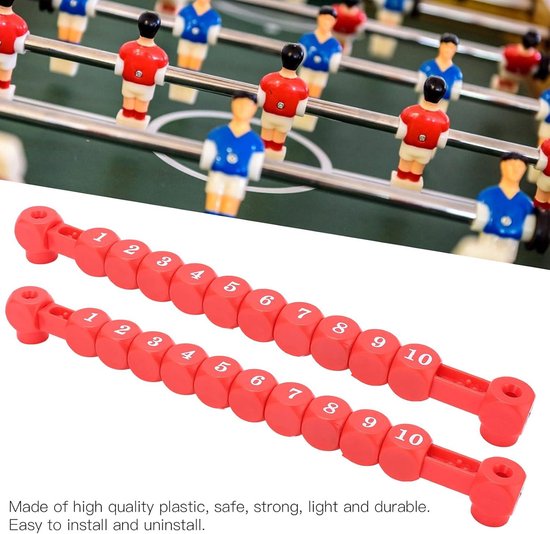 2pc Tafelvoetbal Score Teller - Tafel Voetbal - Score Indicator - Voor ...