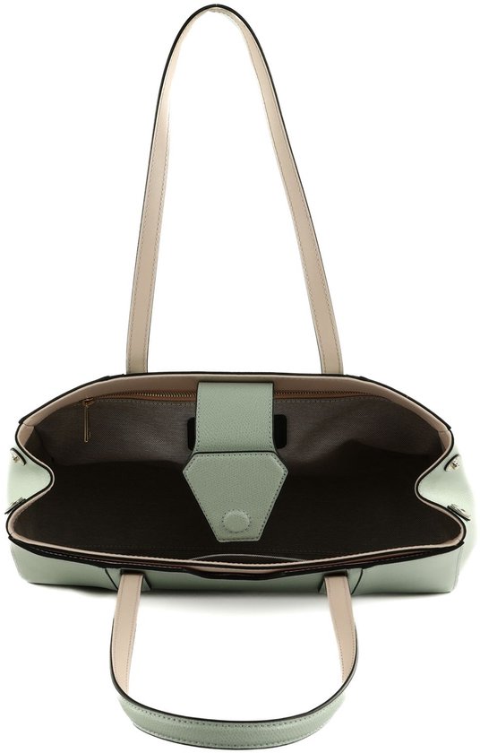 FURLA Leren Handtas Schoudertas Riva Tote Rugiada Mintgroen | bol