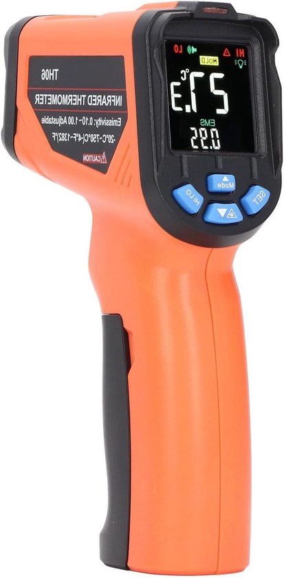 Digital Thermometer TH06 - Industrial, Oil Temperature, High Accuracy ...